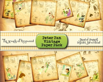 Peter pan print | Etsy