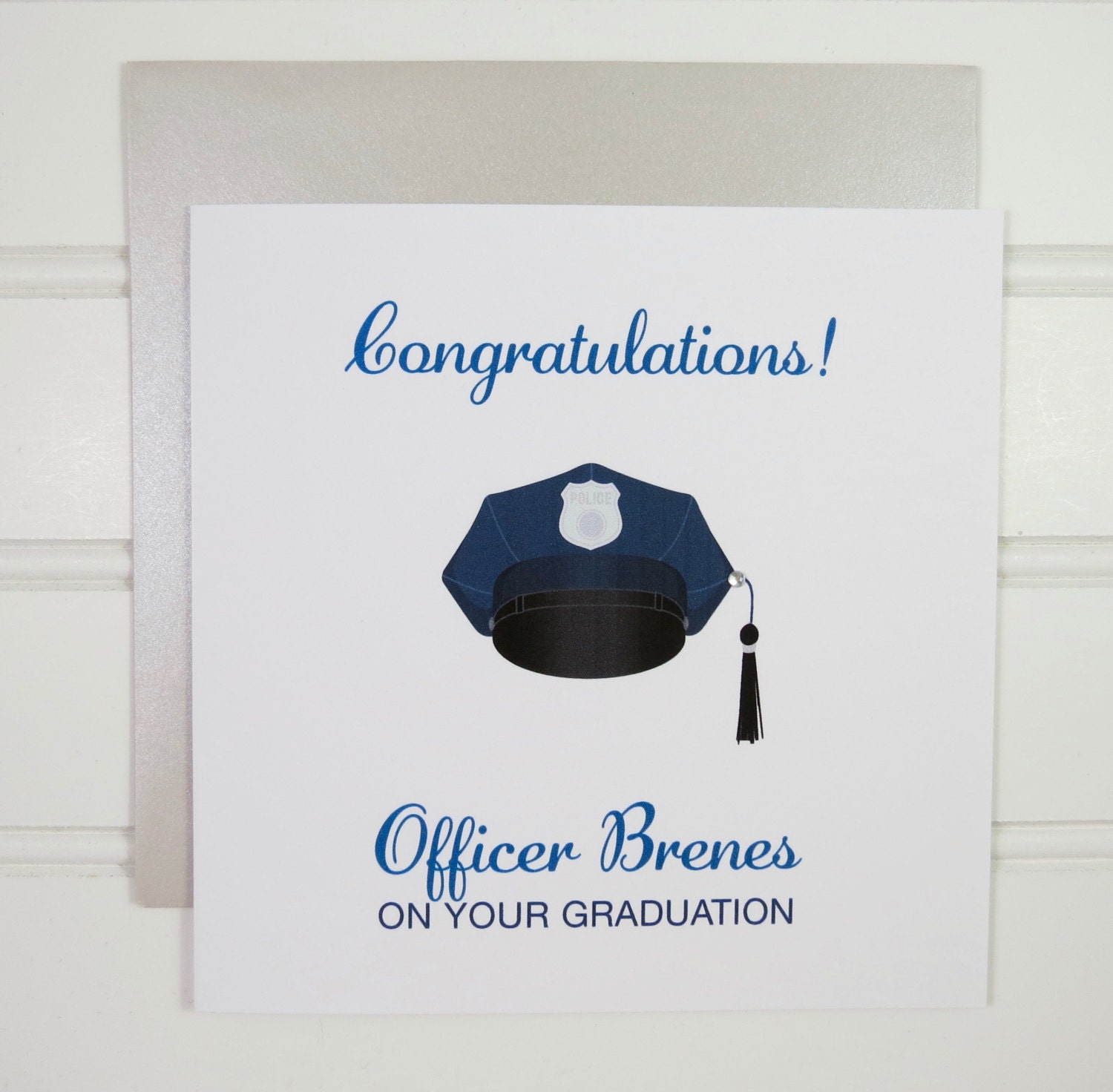 Military Graduation Card Custom Card for the Graduate Army