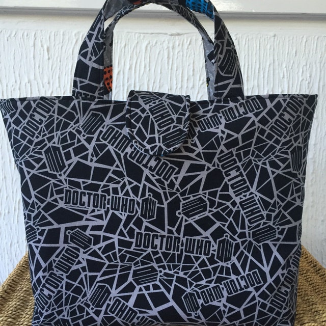 Funky handmade totes knitting & craft bags by VintageLynndyLoo