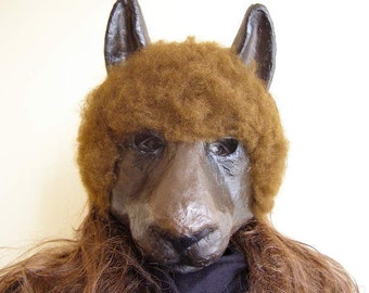 Llama mask | Etsy
