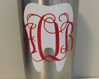 Dental monogram | Etsy