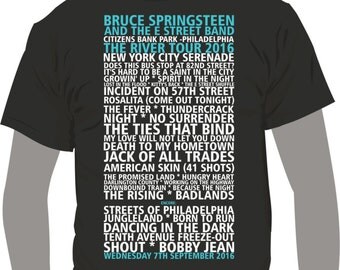 Springsteen shirt | Etsy