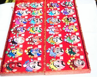 Chinese opera masks | Etsy