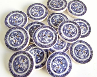 Willow pattern plate | Etsy