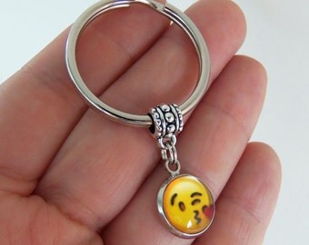 Emoji keychain | Etsy