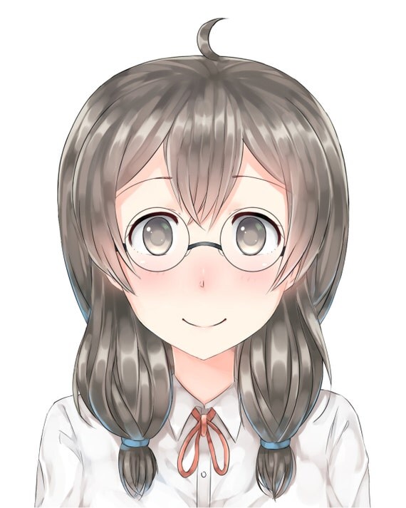 SHOULDER UP Custom Colored Anime Commissions Kawaii manga