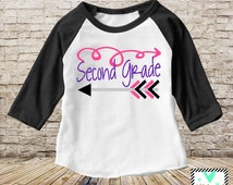 Unique 2nd grade shirt related items | Etsy