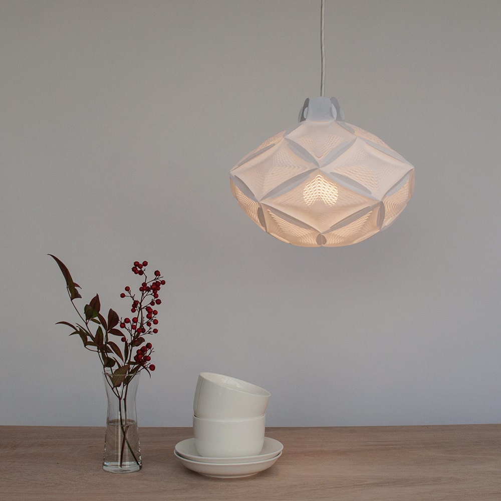 Geometric Pendant Small Lamp Airy RI20 Small Shade