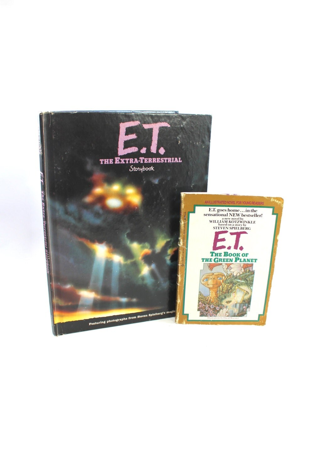 Vintage E.T. The Extra-Terrestrial hardcover book