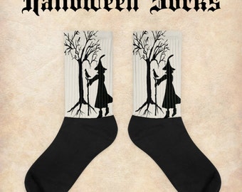 Unique witch socks related items | Etsy