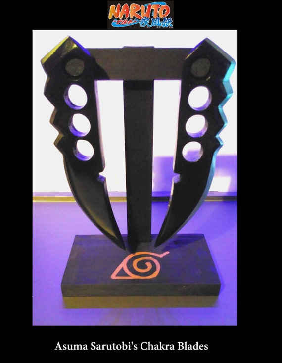 Naruto Shippuden Asuma Sarutobi's chakra blade knives