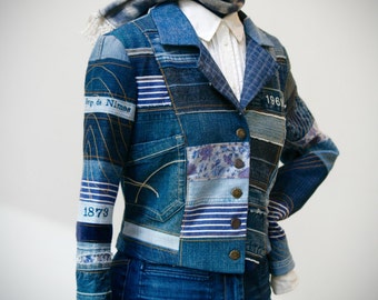 Screen print denim | Etsy