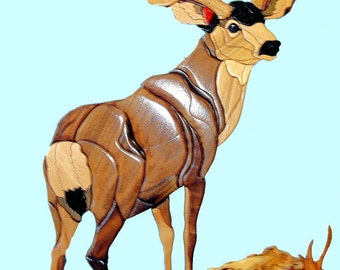 Elk wood carving | Etsy