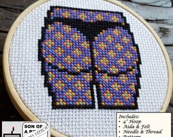 Rude cross stitch | Etsy