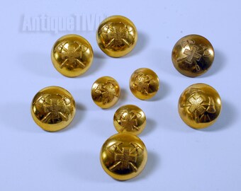 Old military buttons | Etsy