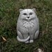 Cat Statue Large Concrete Garden Cats Cement Cat Figure