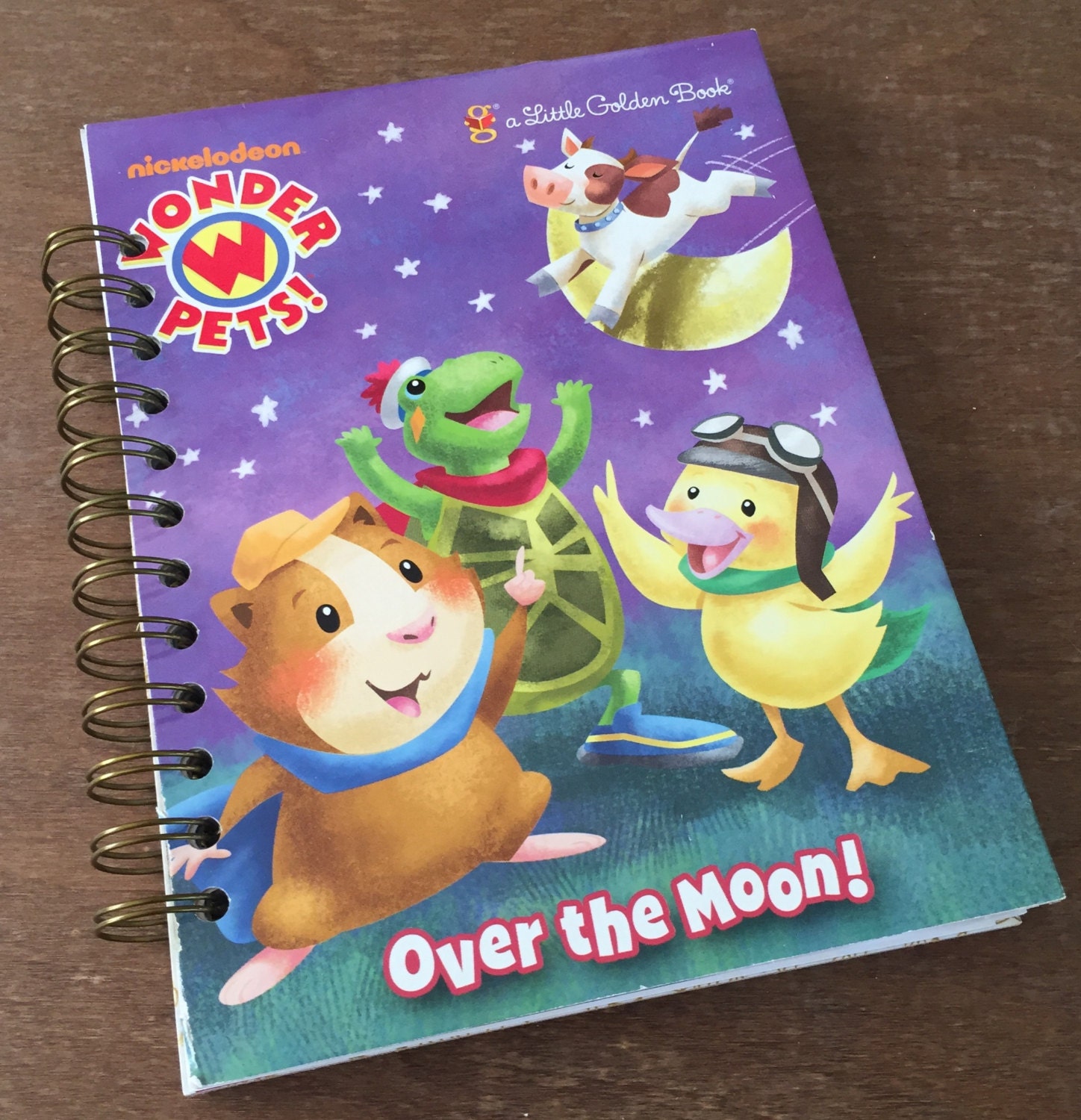 Wonder Pets Little Golden Book Recycled Journal Notebook