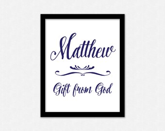 Matthew name | Etsy