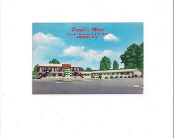 Motel postcards | Etsy