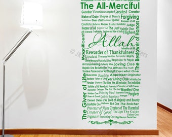 99 names of Allah Tree