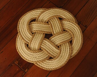 Manila rope rug | Etsy