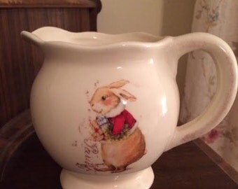Rabbit pitcher | Etsy