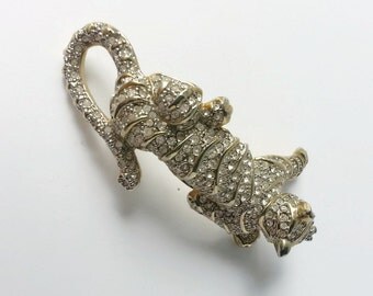 Rhinestone tiger | Etsy