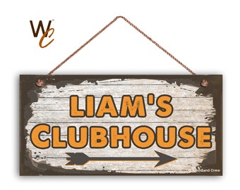 Clubhouse sign | Etsy