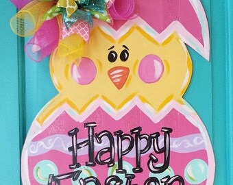 Easter chicks decor | Etsy