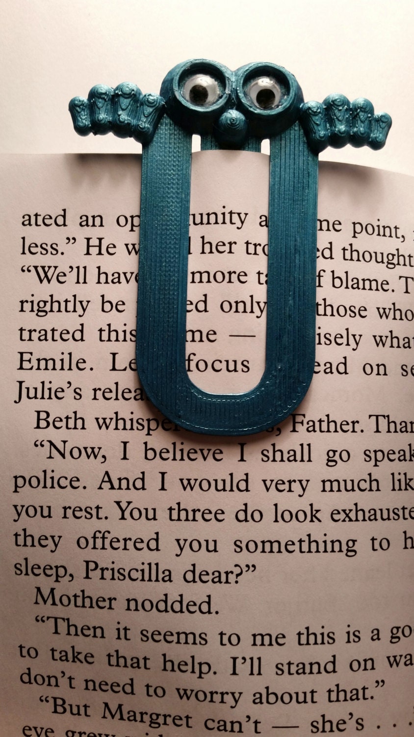 3D printed bookmark