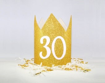 30th birthday crown | Etsy