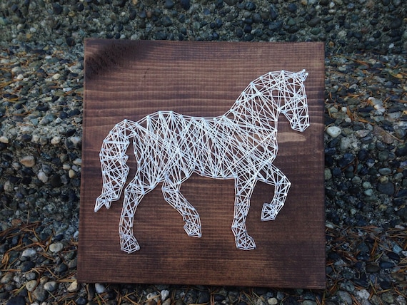 MADE TO ORDER- Horse String Art