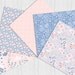 Rose Quartz Serenity Digital Paper Pack Pink Blue by froufroucraft