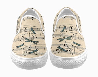 Music note shoes | Etsy