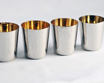 Unique metal shot glasses related items | Etsy