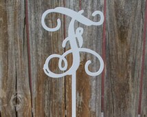 Unique letter f cake topper related items | Etsy