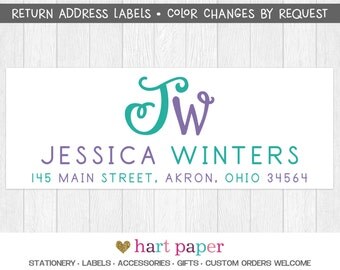 Baby address labels | Etsy