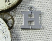 Unique metal letter h related items | Etsy