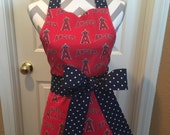 Items similar to Los Angels Angels of Anaheim Full Apron with Pocket ...