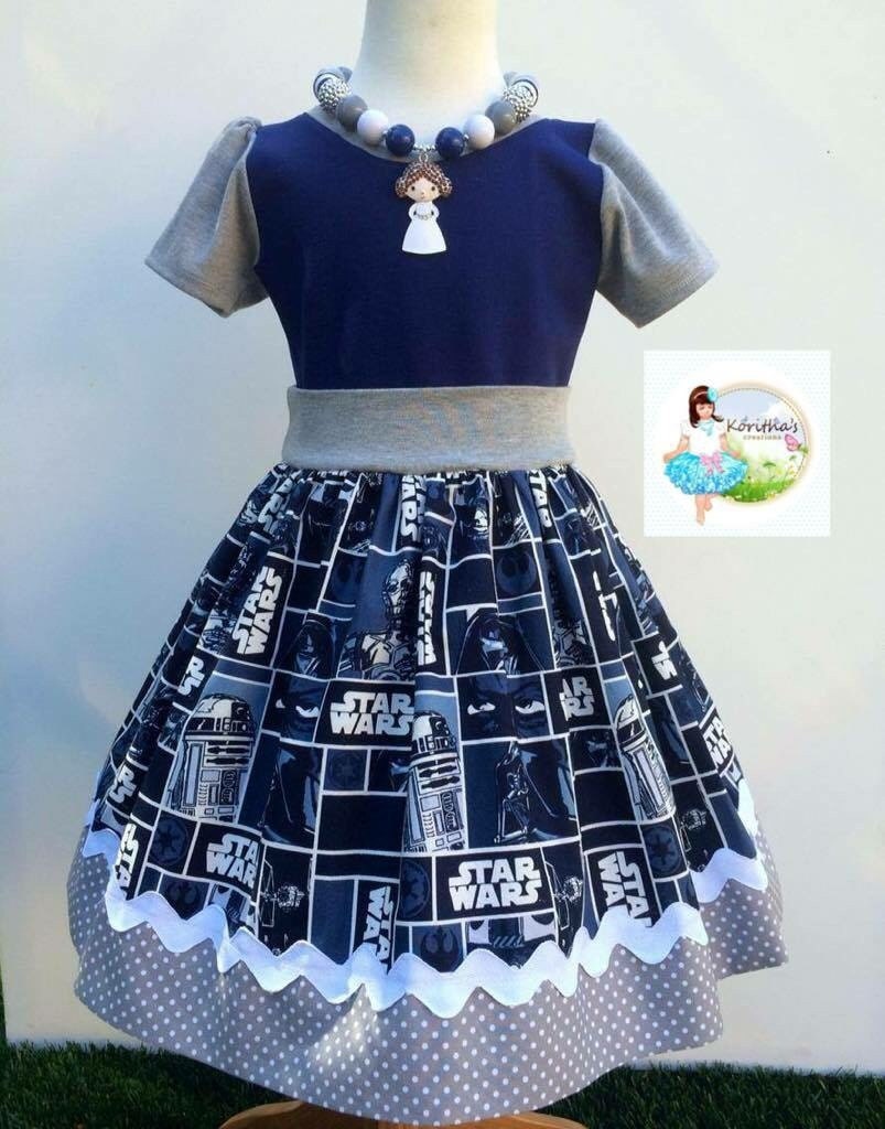 Star Wars Dress The force awakens dress Star by KorithasCreations