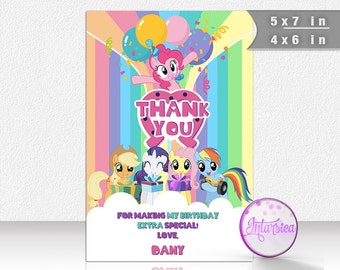 My little pony thank | Etsy
