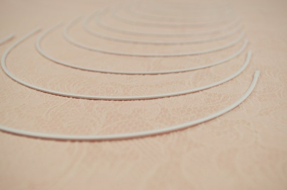 Round Underwire Fitting Pack Three Pair of by TheEmeraldStudio