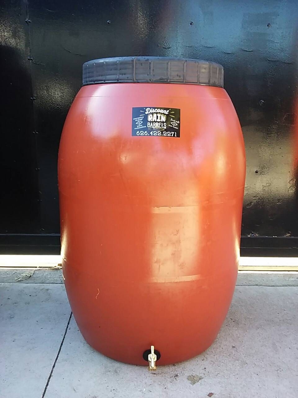 50 Gallon Stuby Rain Barrels