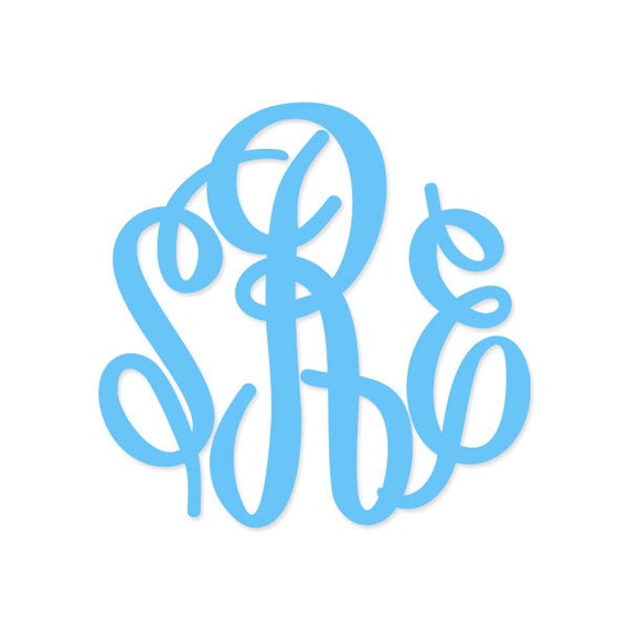 Circle Block Monogram Font Svg Round Alphabet Letters Cricut | Ahoy Comics