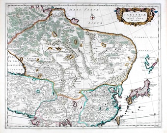 Old map of tartaria | Etsy
