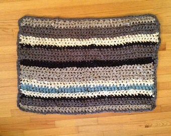 Items similar to Vintage Linoleum Rug 6x9 1920s on Etsy