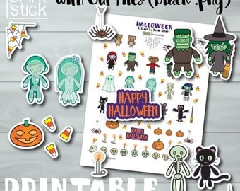 Printable Planner Stickers by PrintStick on Etsy