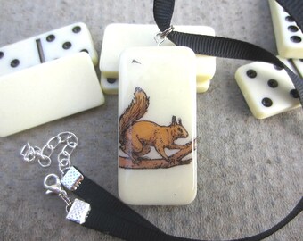 Domino pendant | Etsy