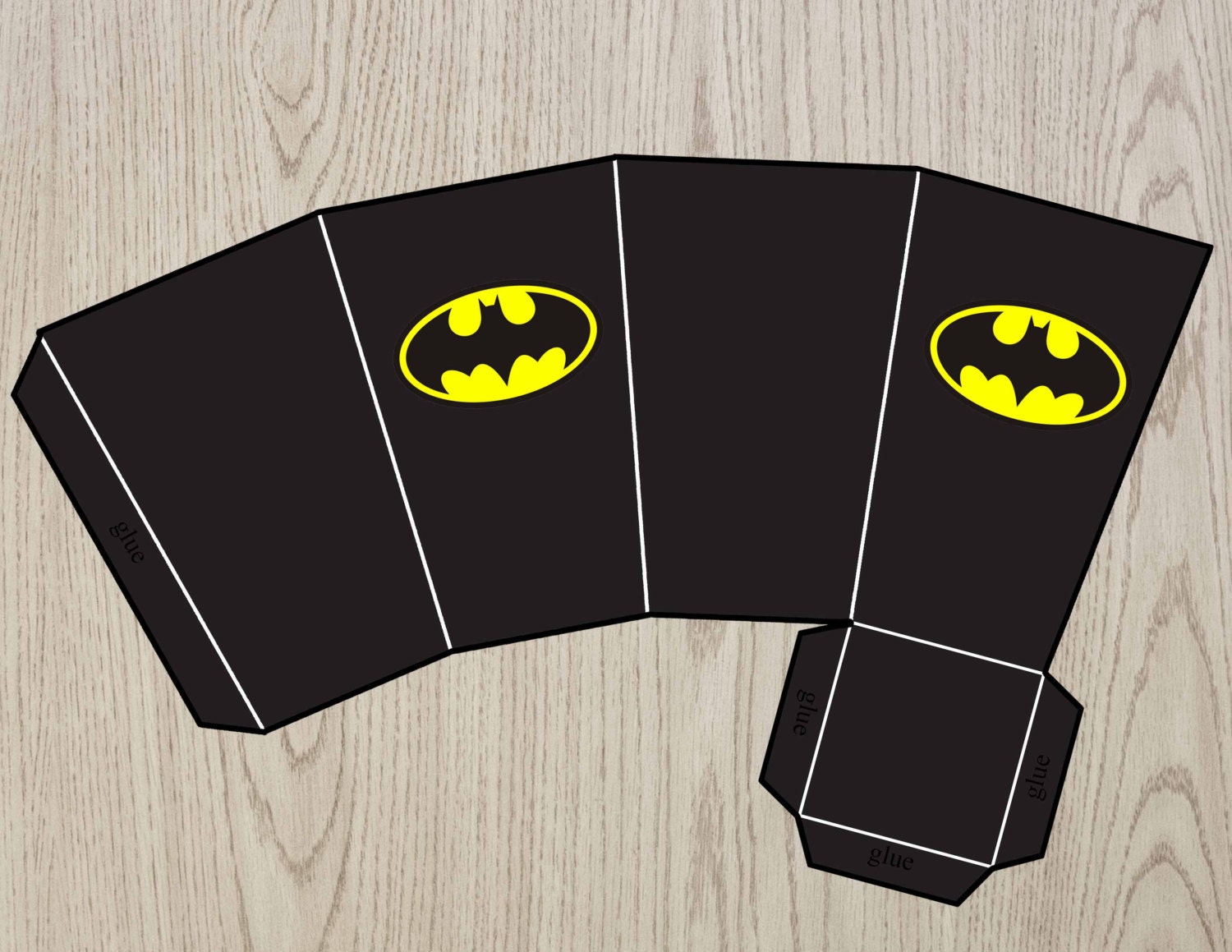 Batman box popcorn Batman birthday Batman decorations Party