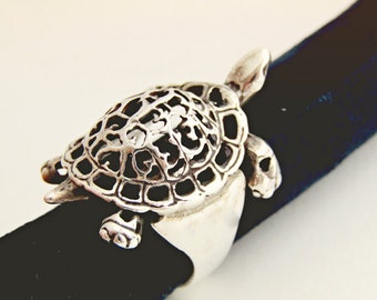 Turtle ring | Etsy